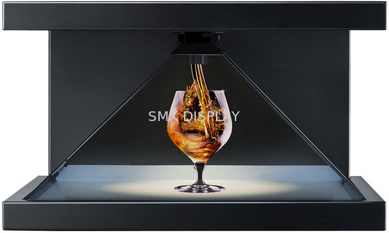 55 Holographic Display Pyramid / Holo Box 3D Hologram Technology